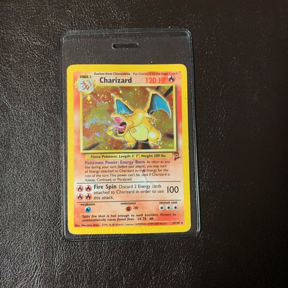 Pokemon | Other | Rare 2nd Edition Charizard Base Set 2 45 Pokemon ...